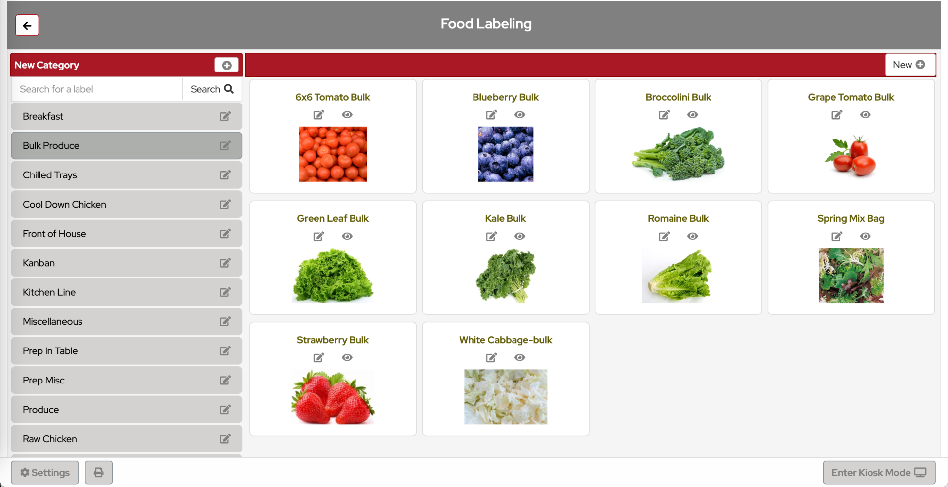 Food Labeling – Probiz Home